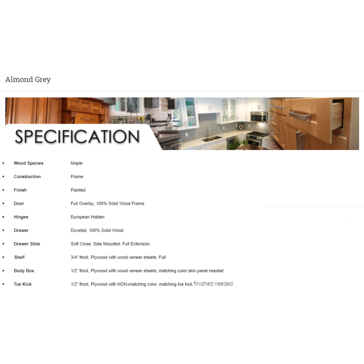 Light Grey Kitchen Cabinets | Shop Online RTA Kitchen Cabinets | In ...