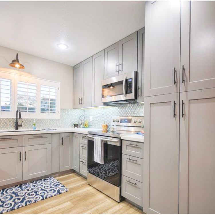 Light Grey Kitchen Cabinets | Shop Online RTA Kitchen Cabinets | In ...