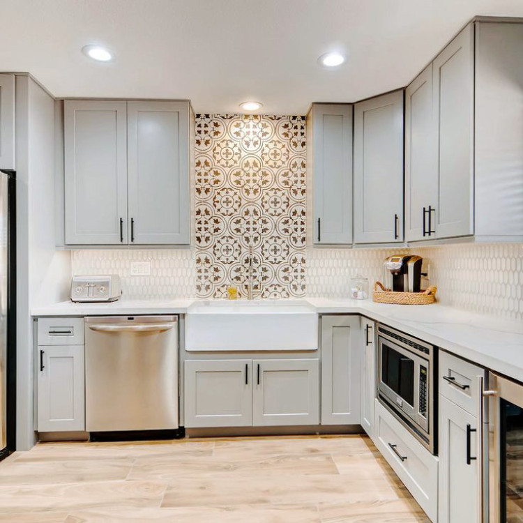 Light Grey Kitchen Cabinets | Shop Online RTA Kitchen Cabinets | In ...