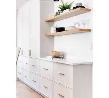 Slim Shaker White Kitchen Cabinets | In Stock | Free Shipping