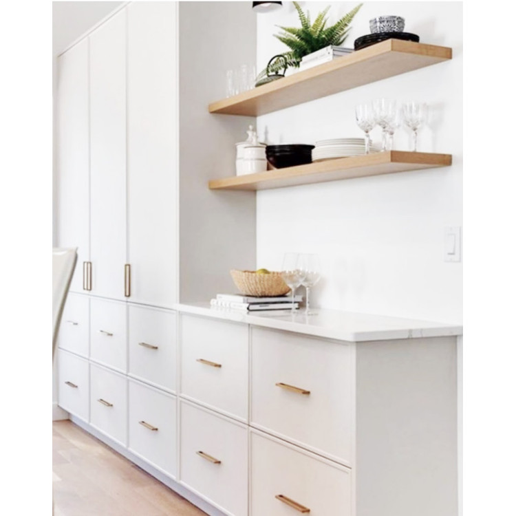 Slim Shaker White Kitchen Cabinets | In Stock | Free Shipping