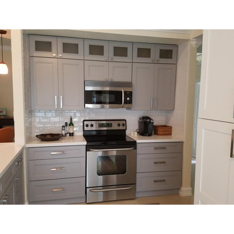 Silver Gray - Light Grey Kitchen Cabinets | Shop Online RTA Kitchen ...