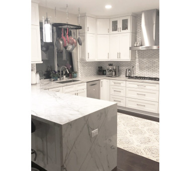 Storm White - Double Shaker Cabinets | Shop Online RTA Kitchen Cabinets ...