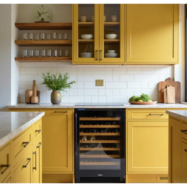 Yellow Kitchen Cabinets | Shop online | Assembled |Free Shipping ...
